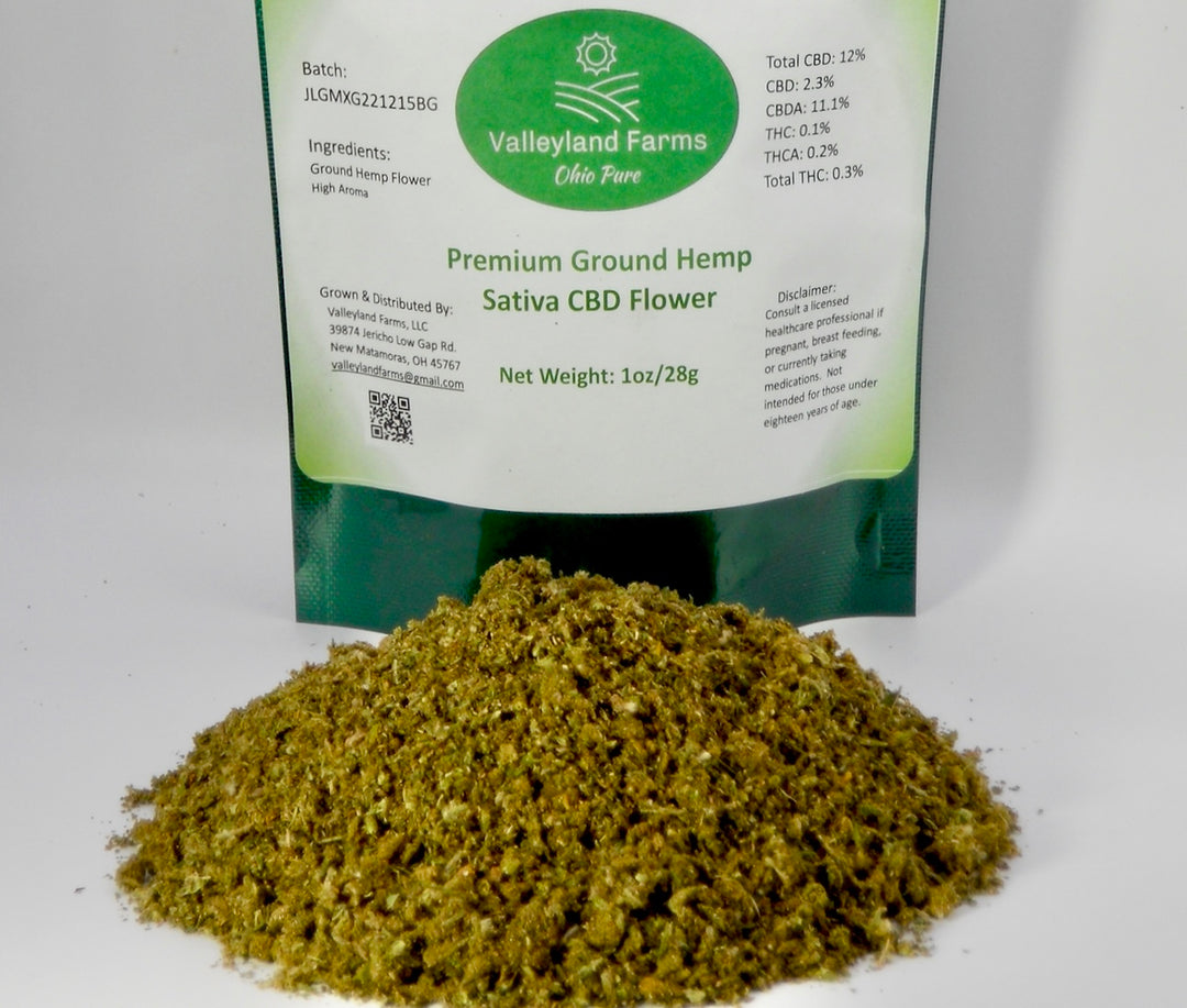 Ground CBD Flower – Valleyland Farms